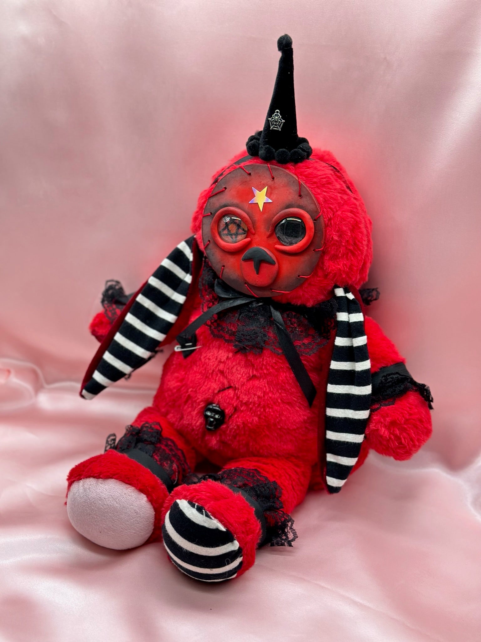Hex (Plush Art Doll) – Relics of the Rat